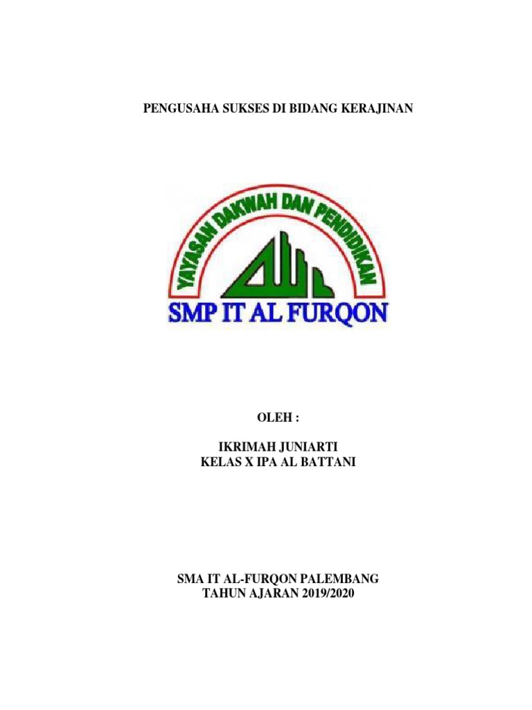 Mengubah Sampah Menjadi Emas: Kisah Sukses Nur Handiyah dalam ...
