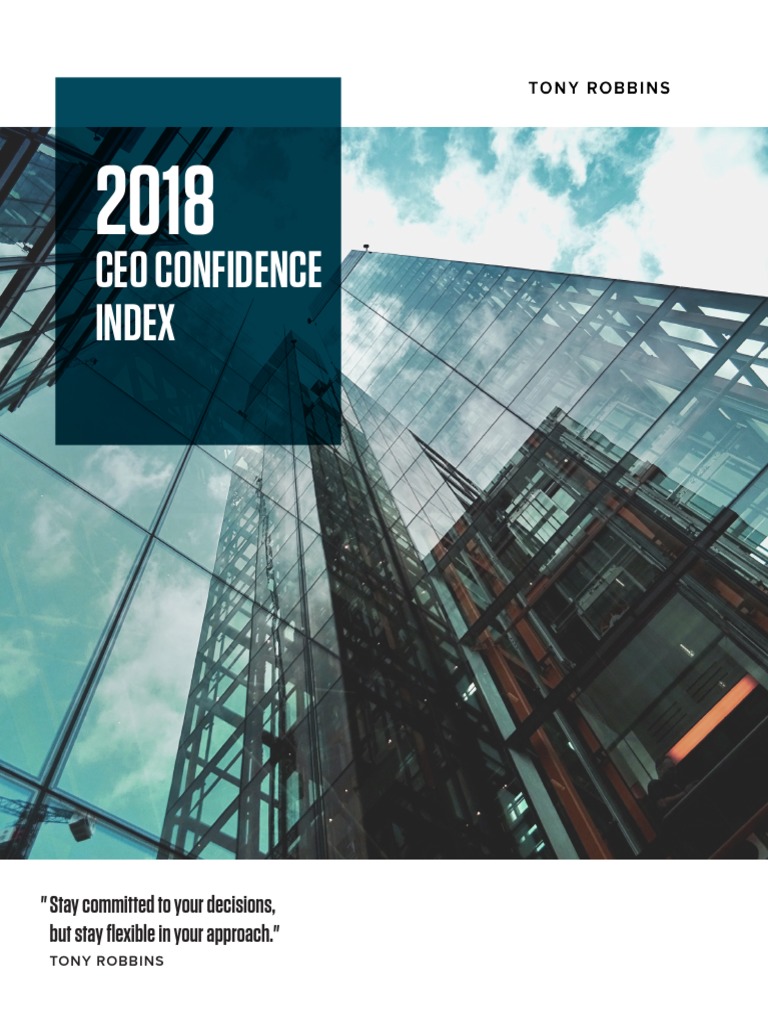 Ceo Confidence Index: Stay Committed To Your Decisions, But Stay ...