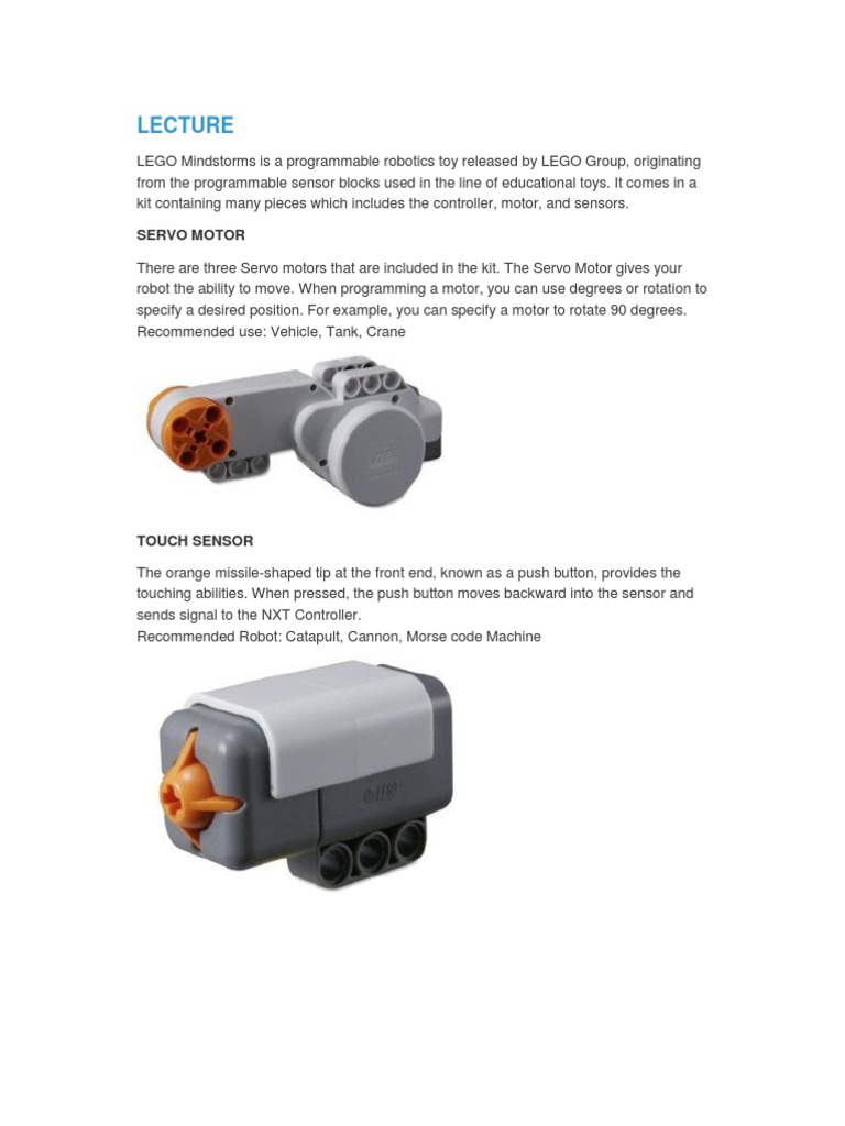 NXT Parts | PDF | Axle | Wheel