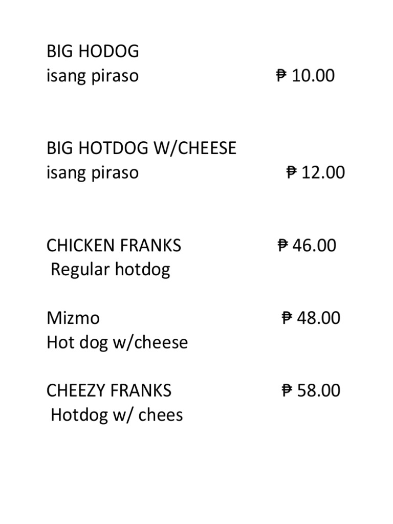 Mekeni Price List | PDF | Wellness