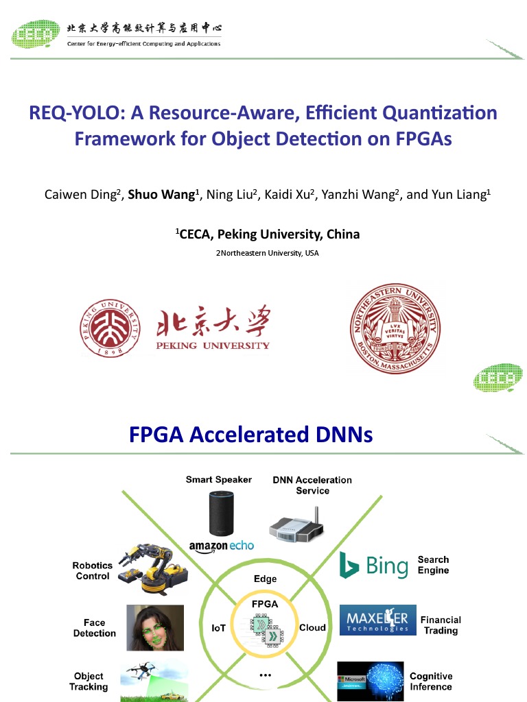 Req-Yolo: A Resource-Aware, Efficient Quantization Framework For Object Detection On Fpgas | PDF ...
