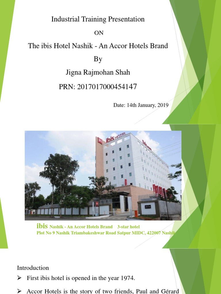 Ibis Hotel Nashik: Training Overview | PDF | Housekeeping | Hotel