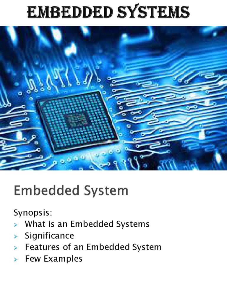 embedded systems ppt | Embedded System | Computers embedded systems ppt | Embedded System | Computers