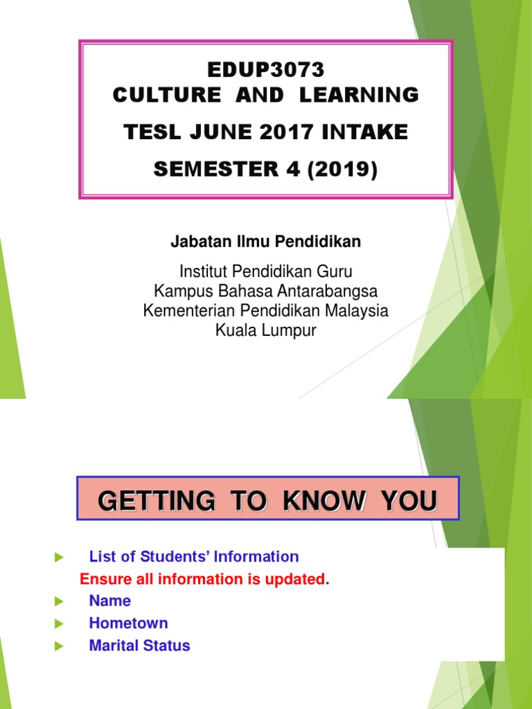 DR Chin TOPIC 1a Meaning & Concept Culture | PDF | Franz Boas | World View