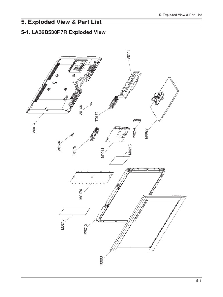 Exploded View & Part List | PDF | Building Materials | Physical Sciences