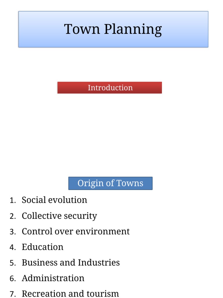 Town Planning Notes B.arch | PDF | Interchange (Road) | Traffic