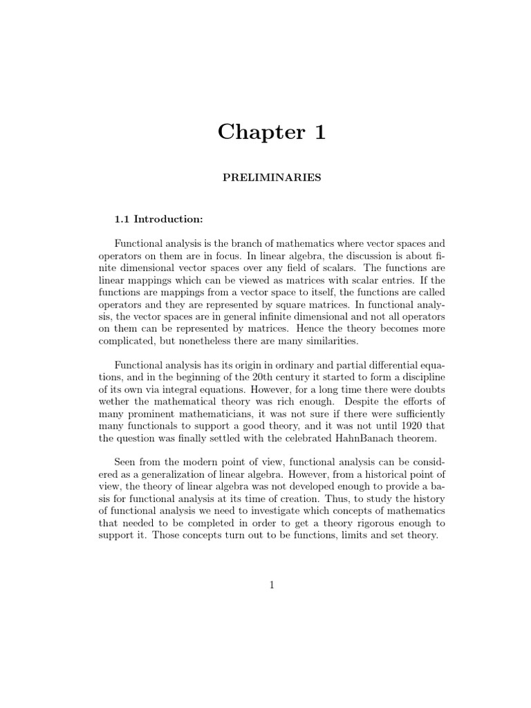 Msc Final Yr Project Linear Functional Analysis Sd Pdf Measure 6407
