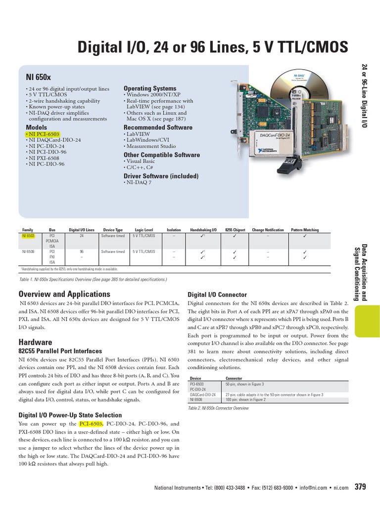 Labview Apartes de NI | PDF | Electrical Connector | Input/Output