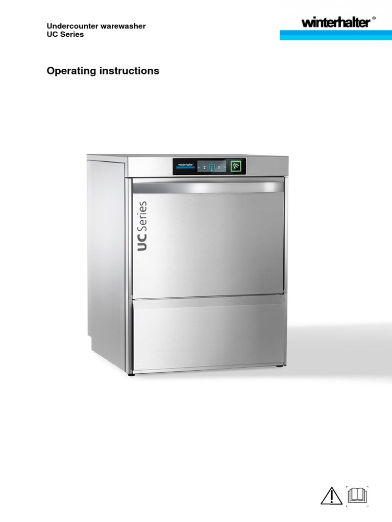 Winterhalter UC Series Warewasher Guide | PDF | Menu (Computing ...