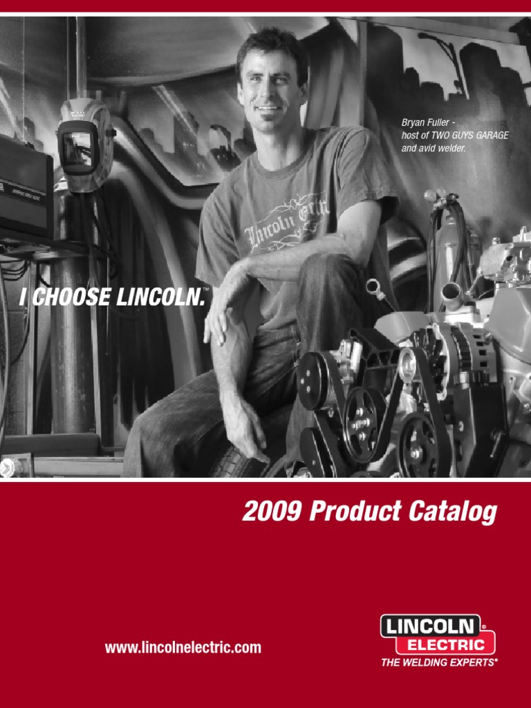 Catalogo Lincoln 2009 PDF | PDF | Welding | Construction