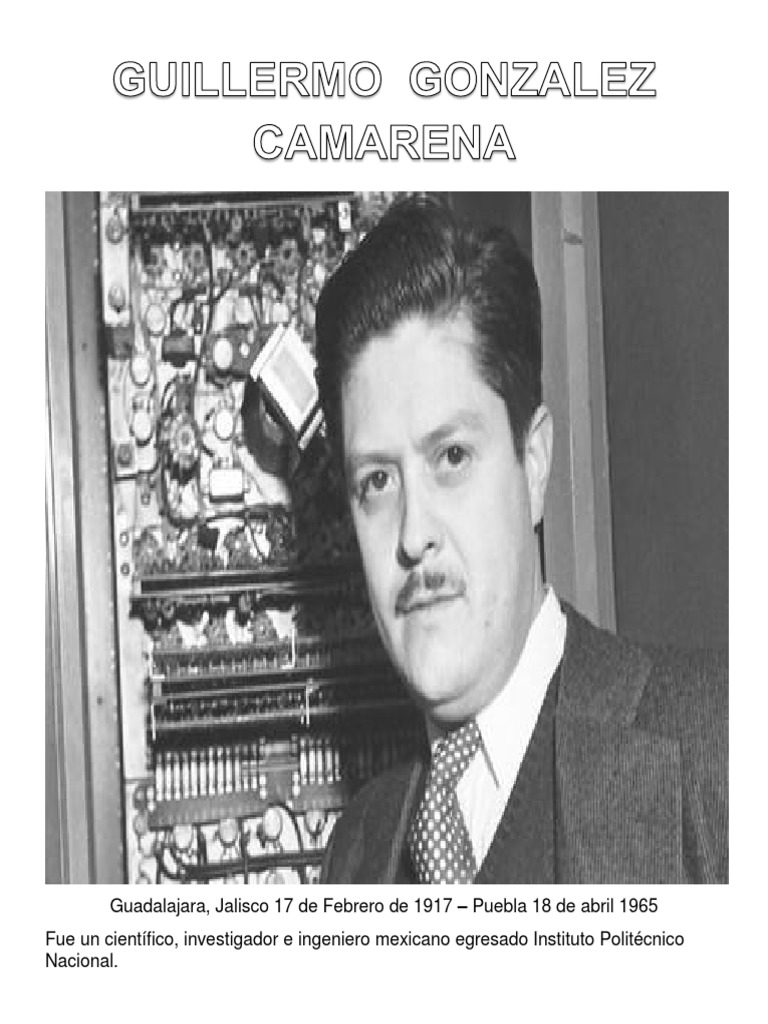 Guillermo González Camarena | PDF | Televisión | México