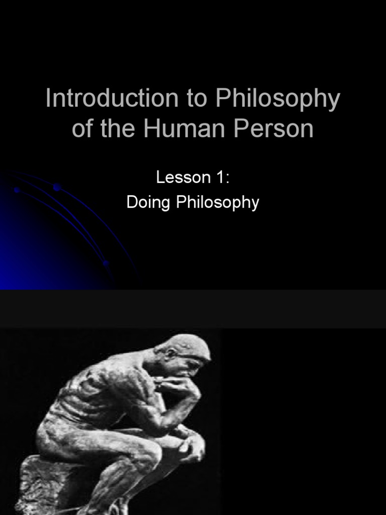 1.a. Philo - Doing Philosophy | PDF | Reason | Wisdom