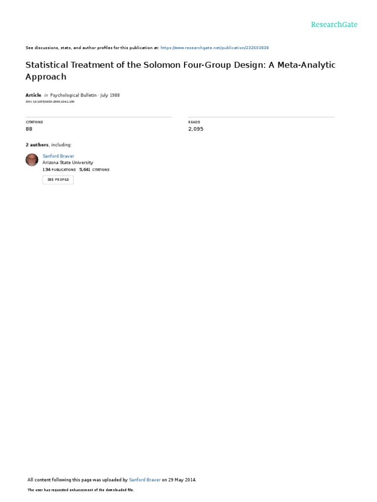 Referensi Metode Penelitian Solomon | PDF | Analysis Of Covariance ...