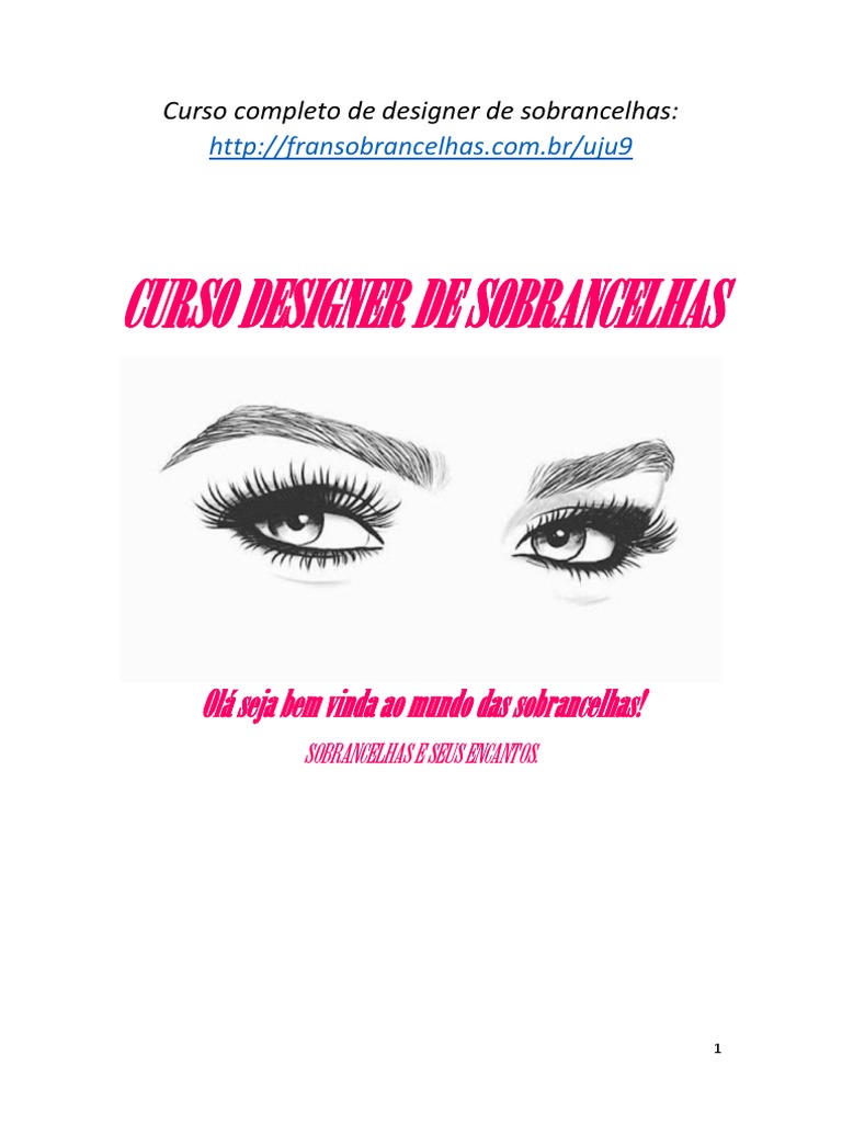 Ebook Designer De Sobrancelhas Pdf Pdf Amor