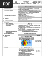 LESSON-PLAN - in Earth Space Grade 8 | PDF | Fault (Geology) | Plate ...