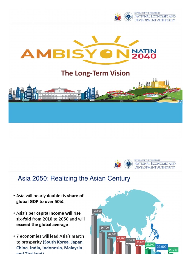 Ambisyon Natin 2040: Vision for the Philippines | PDF | International ...