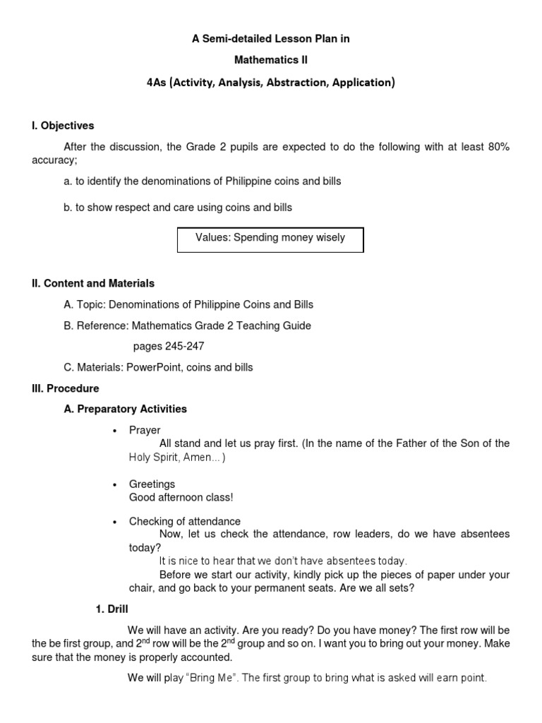 (Activity, Analysis, Abstraction, Application) : A Semi-Detailed Lesson ...