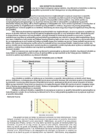 Ano Ang Kahulugan NG Demand, Demand Function | PDF