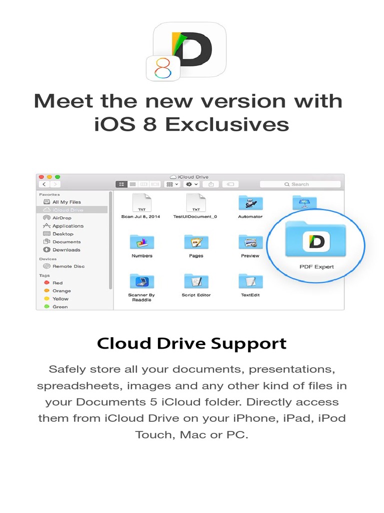 iOS 8 Updates for Documents 5 App | PDF