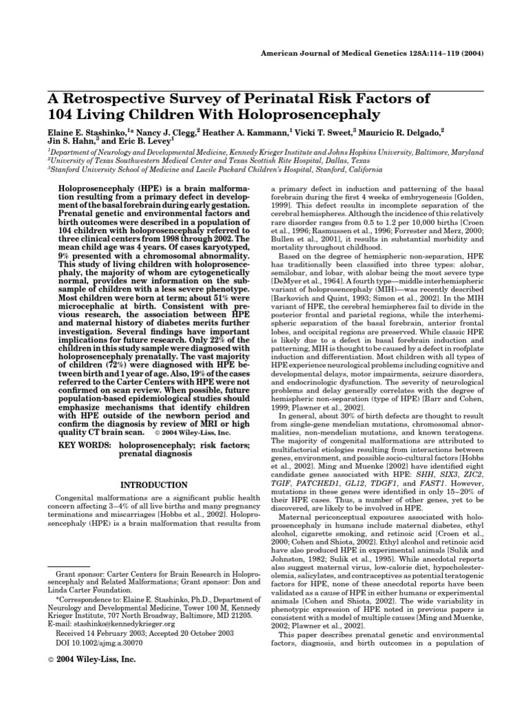 Prenatal Risk Factors PDF | Download Free PDF | Miscarriage | Prenatal ...