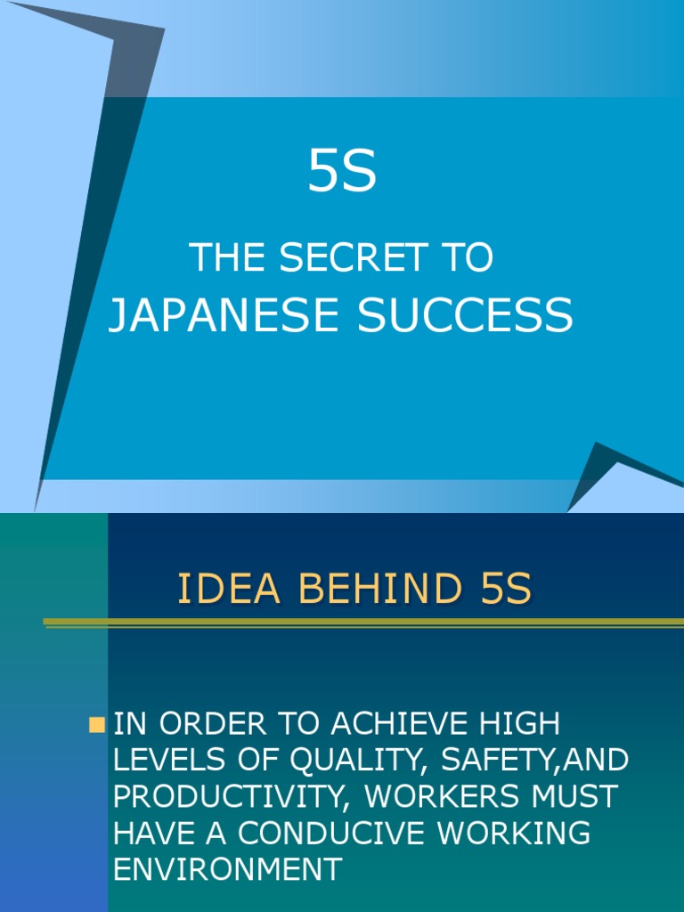 The Secret To: Japanese Success | PDF | Business