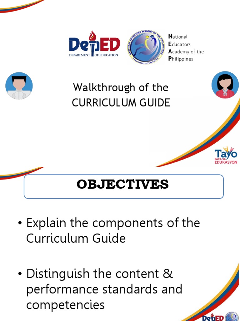 Walkthrough of The Curriculum Guide: National Training of Trainers For ...