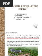 Township Case Study | PDF | City | Sustainable Development