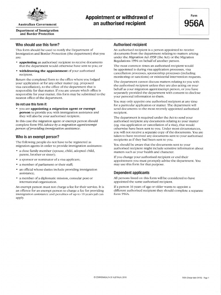 Contoh Pengisian 956A PDF | PDF