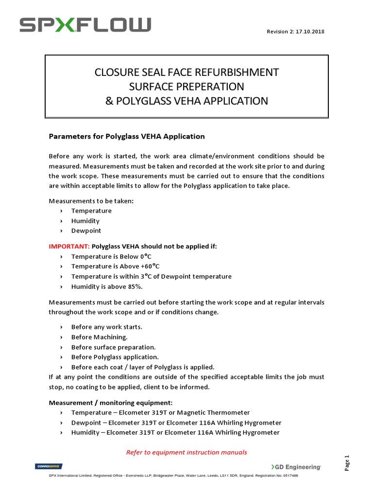Polyglass VEHA Application Guidelines | PDF | Machining | Humidity
