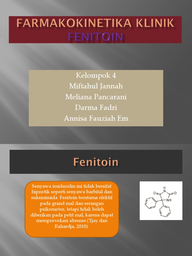 Panduan Penggunaan Fenitoin | PDF | Sains & Matematika