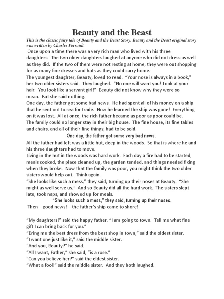 Beauty and The Beast | PDF