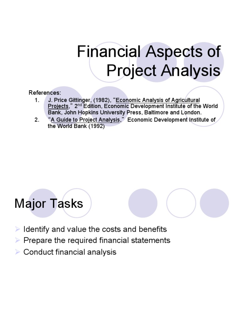 Financial Aspects of Project Analysis: References | PDF | Net Present ...