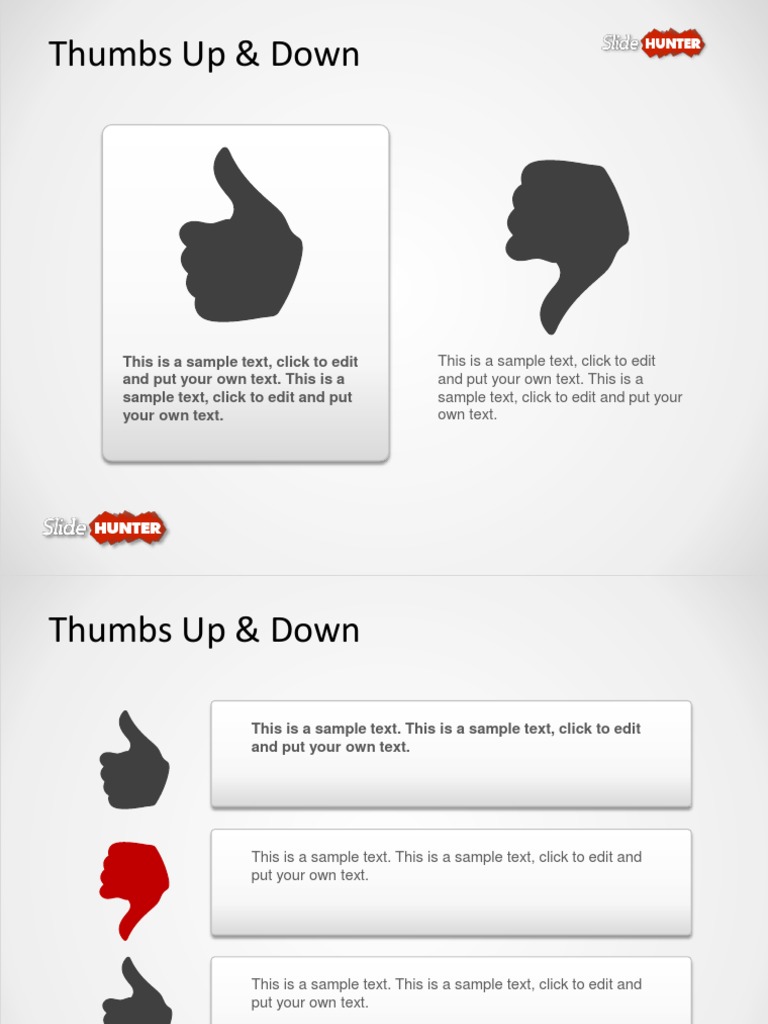 8095 Thumbs Up Down | PDF