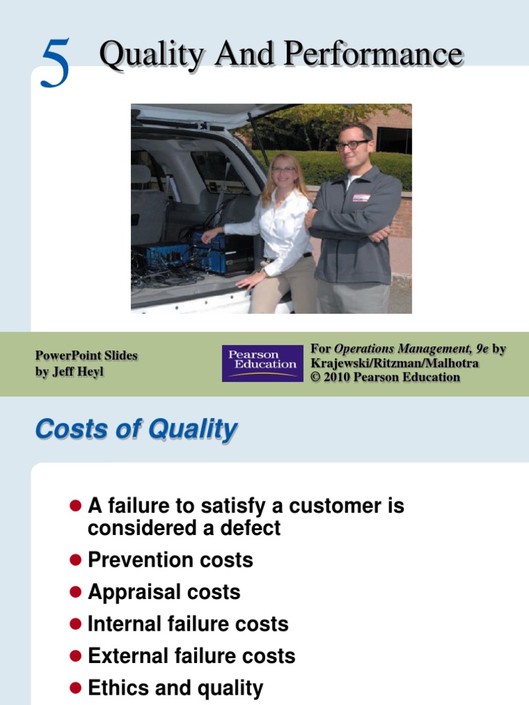 Quality and Performance | PDF | Standard Deviation | Statistics