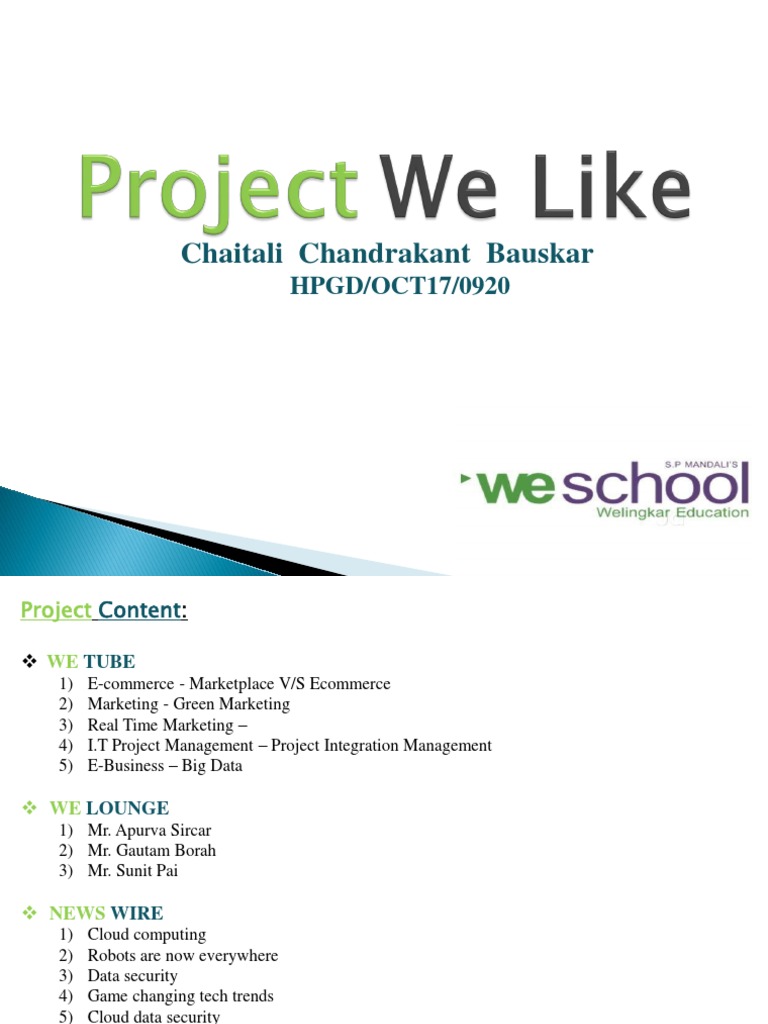 Project We Like | PDF | Cloud Computing | Computer Security