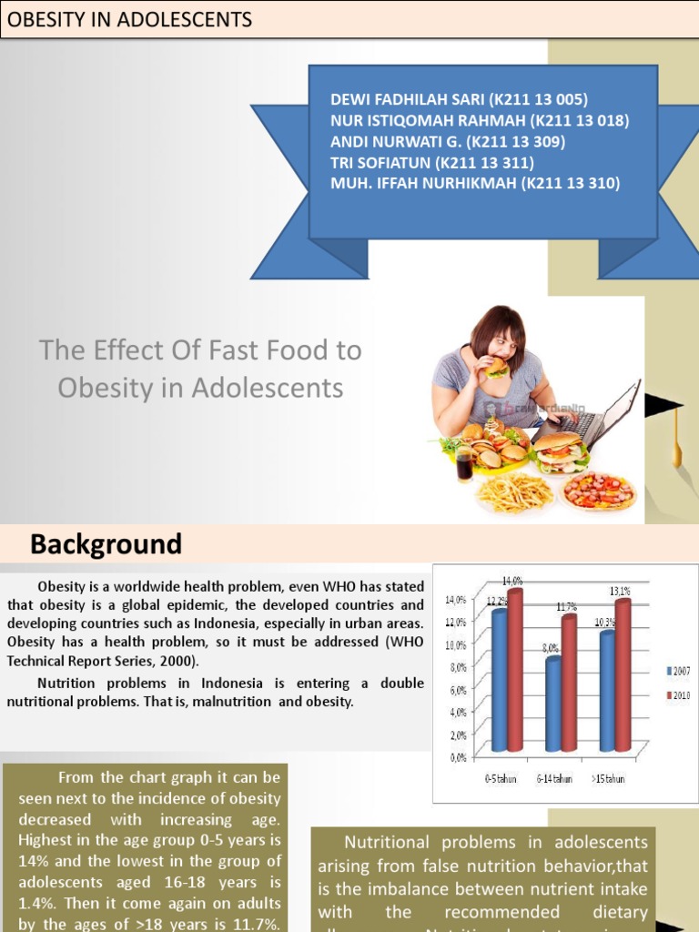 OBESITAS PADA REMAJA (Pengaruh Fast Food Terhadap Remaja) | PDF | Junk ...