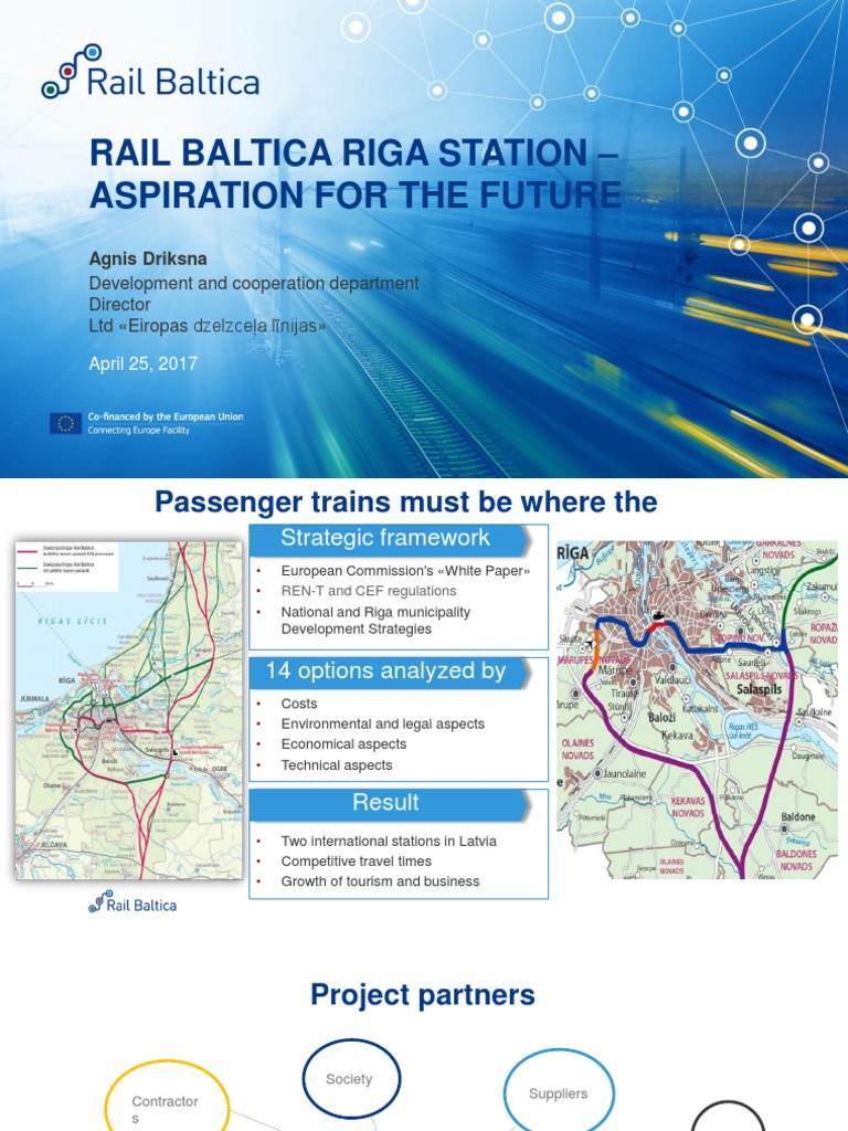 Rail Baltica Riga Station - Aspiration For The Future: Agnis Driksna | PDF | Rail Transport ...