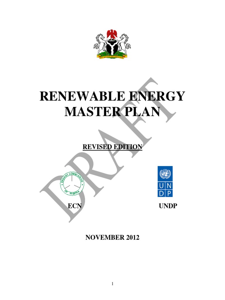 Renewable Energy Masterplan | PDF | Renewable Energy | World Energy ...