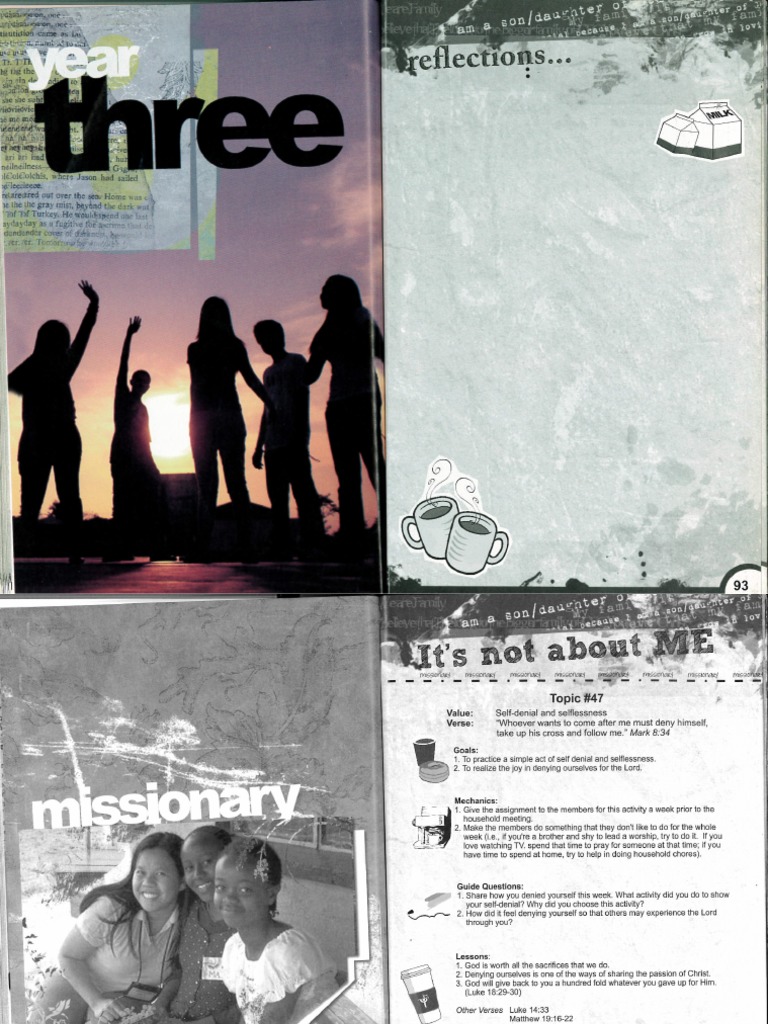 YFC Household Topic Manual (Year 3) | PDF