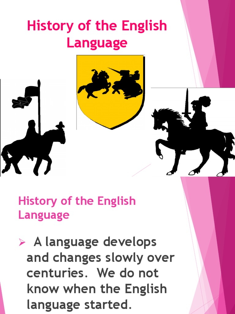 Evolution of the English Language | PDF | Normans | Normandy