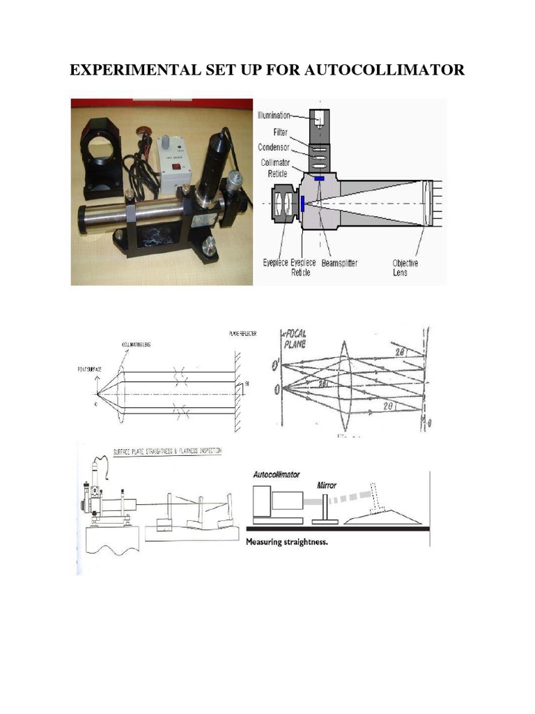 Auto Collimator Test | PDF | Lens (Optics) | Optics