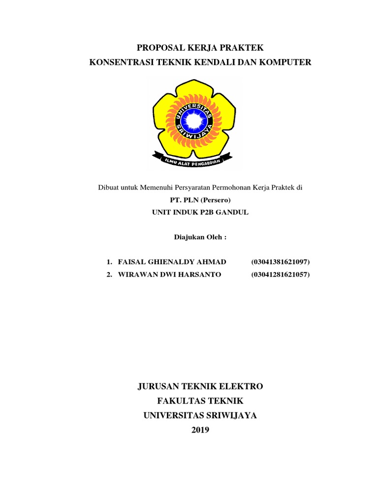 Proposal KP PLN | PDF
