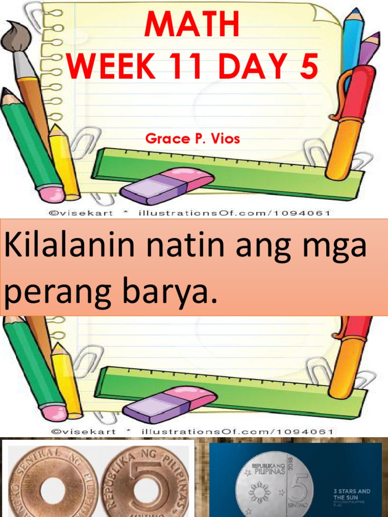 Week11 Math Grade 1 | PDF