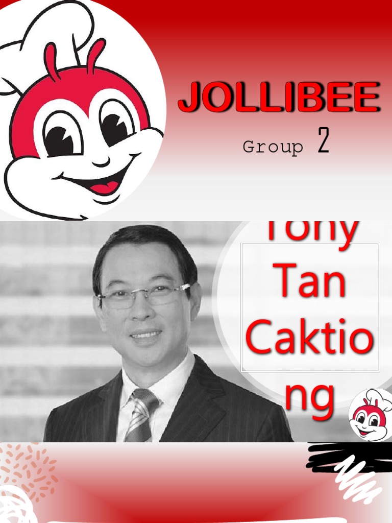 Tony Tan Caktiong's Journey from Ice Cream to Fast Food Empire | PDF ...