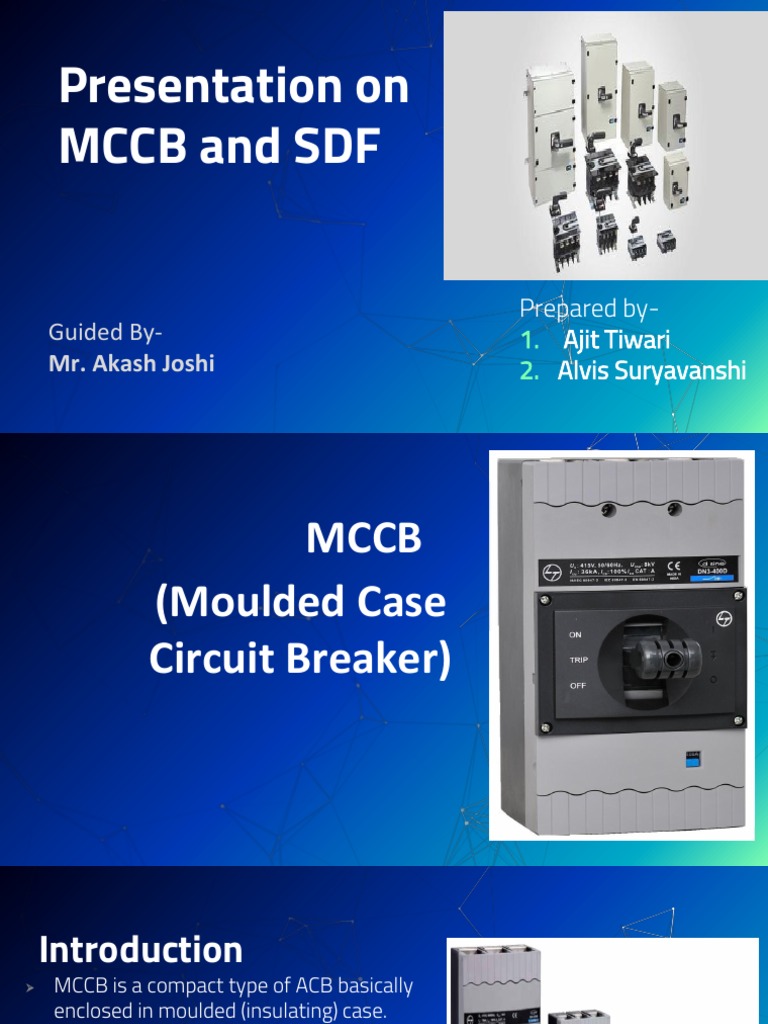 MCCB | PDF | Fuse (Electrical) | Power Engineering