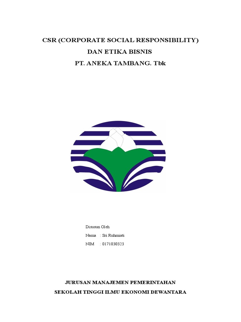 Tugas CSR Dan Dan Etika Bisnis | PDF