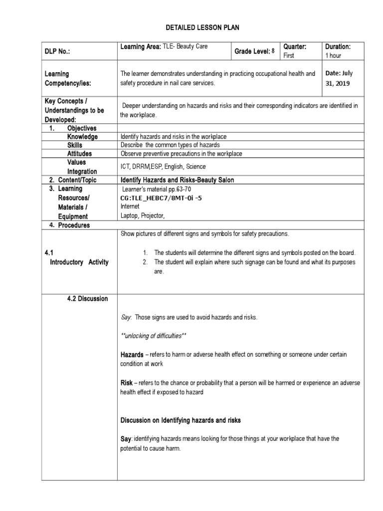 6 | PDF | Hazards | Occupational Safety And Health