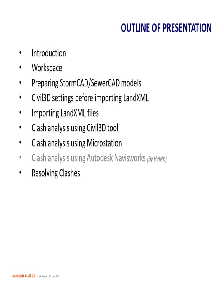 Preparing and Analyzing 3D Utility Models for Clash Detection | PDF | 3 ...