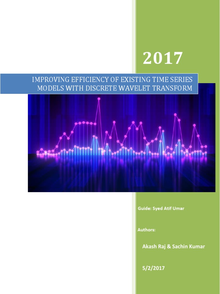 Time Series Models With Discrete Wavelet Transform Pdf Wavelet