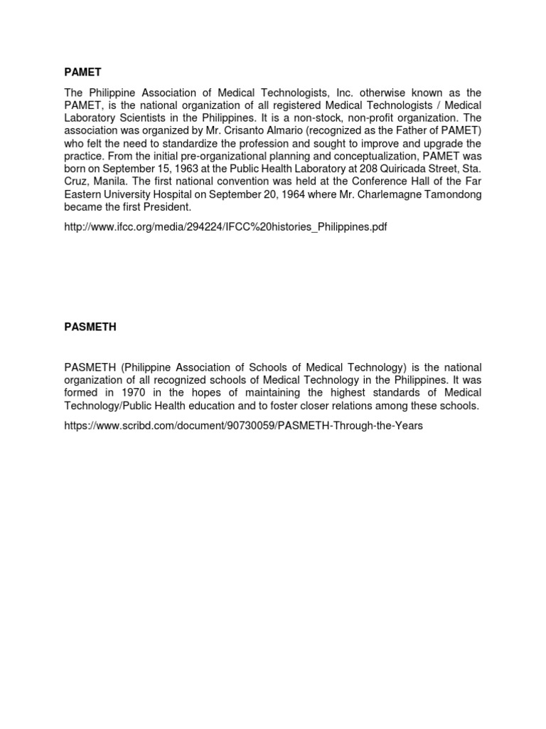 Pamet and Pasmeth | Health Care | Public Health